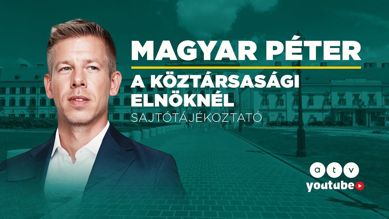 Magyar Péter meglátogatta Sulyok Tamást - nézze itt a nagy bejelentést ...